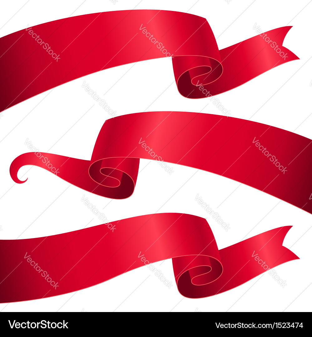 Ribbon letterhead Royalty Free Vector Image - VectorStock