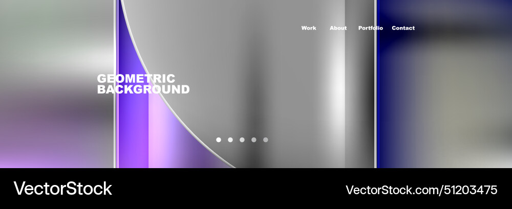 Liquid purple and electric blue gradient Vector Image