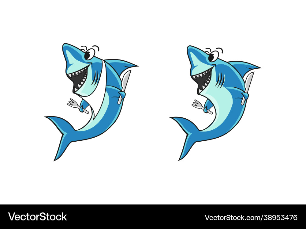 Shark Royalty Free Vector Image - VectorStock
