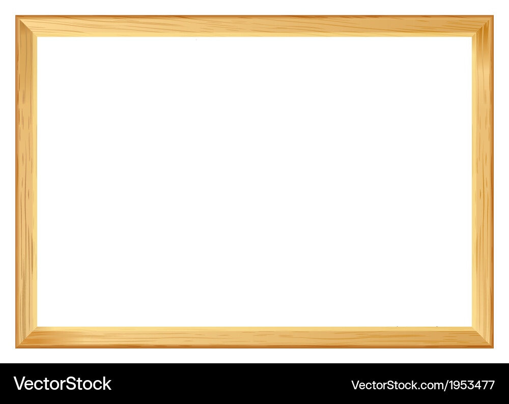 Blank frame Royalty Free Vector Image - VectorStock