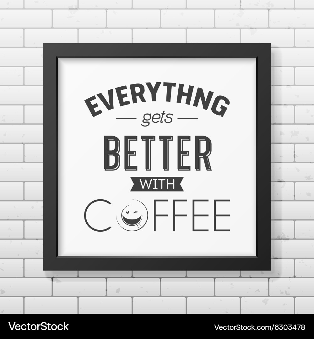 Quote typographical background in realistic square