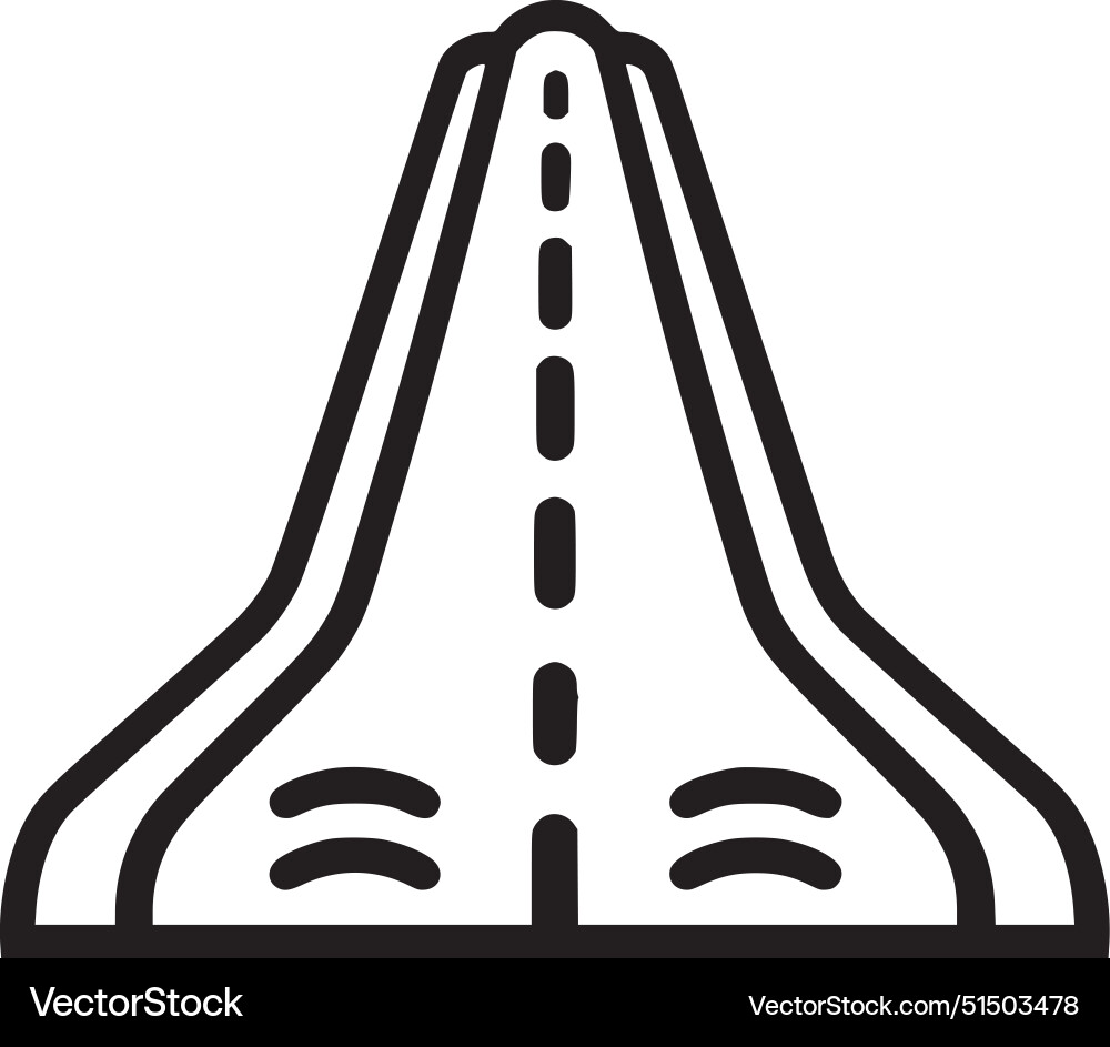 Road icons Royalty Free Vector Image - VectorStock
