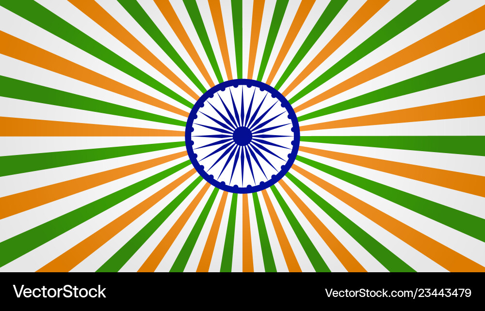 Bright indian background Royalty Free Vector Image