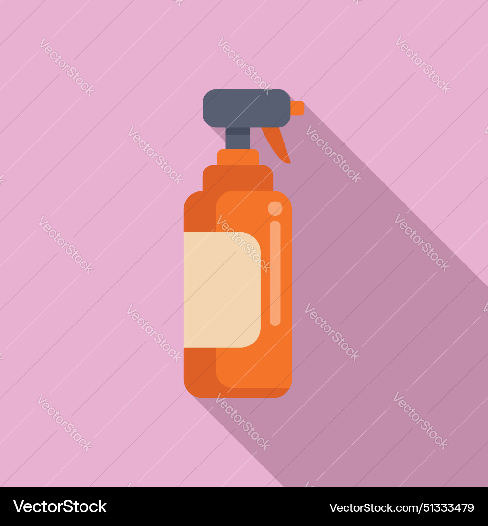 Flat design spray bottle Royalty Free Vector Image