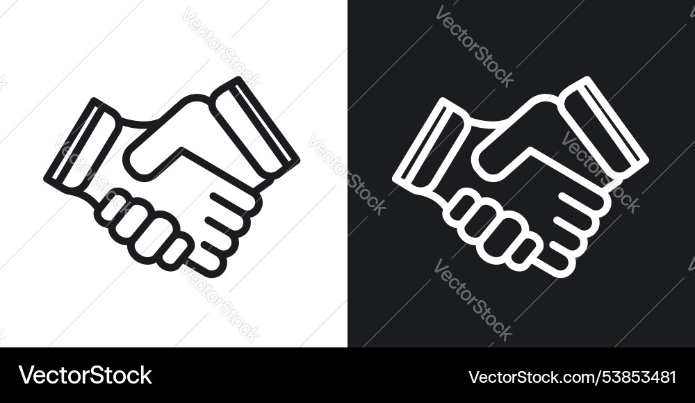 Partner icon set Royalty Free Vector Image - VectorStock