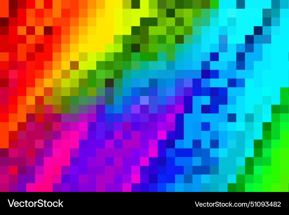 8-bit pixel abstract back background Royalty Free Vector