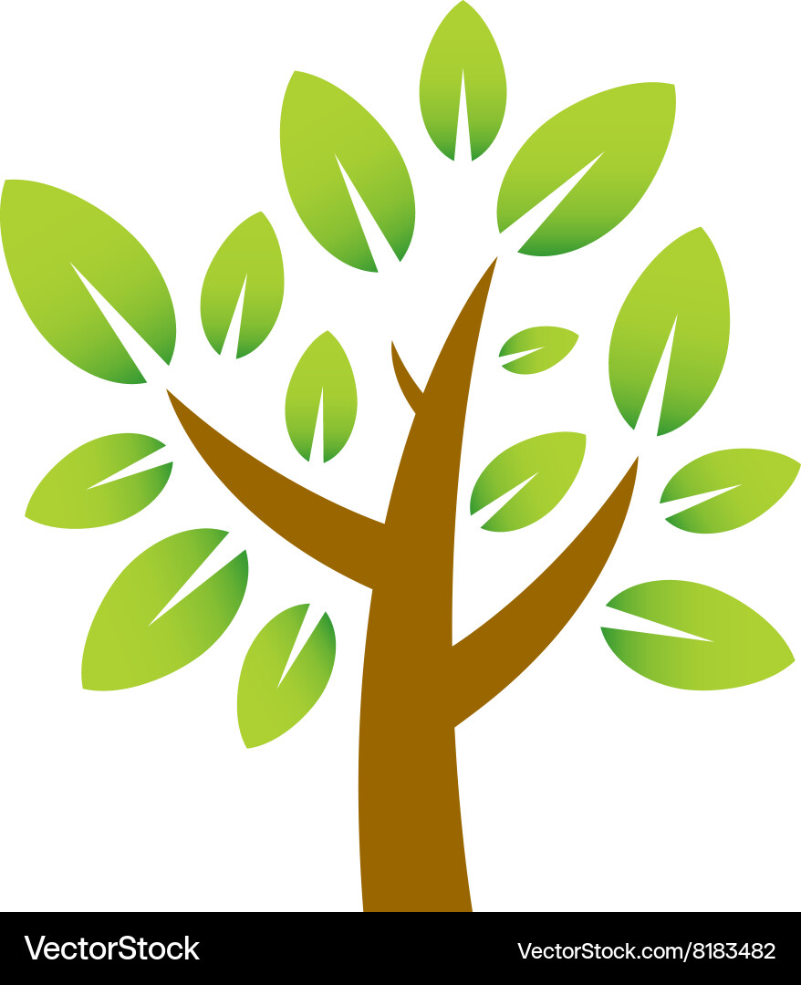 Plum-tree Royalty Free Vector Image - VectorStock
