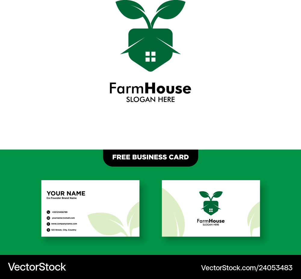 Agricultural & Rural Brand Logo Royalty Free Vector