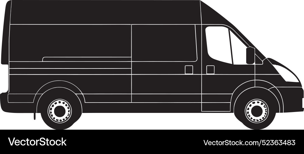 Cargo delivery systemtruck art solutions Vector Image