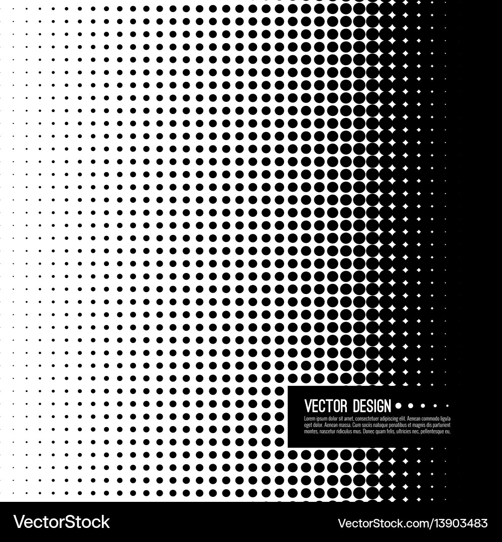 Halftone pattern Royalty Free Vector Image - VectorStock