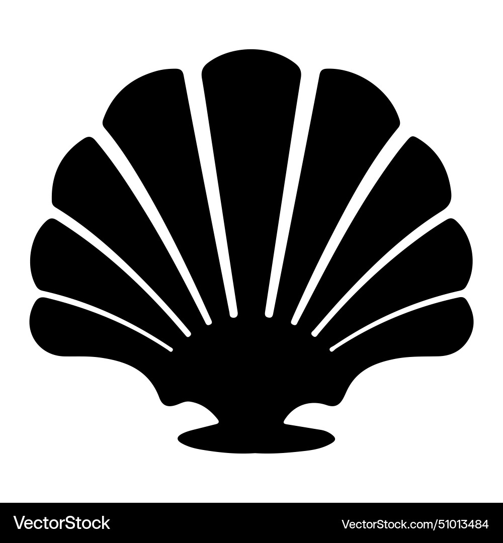 Shell icon Royalty Free Vector Image - VectorStock