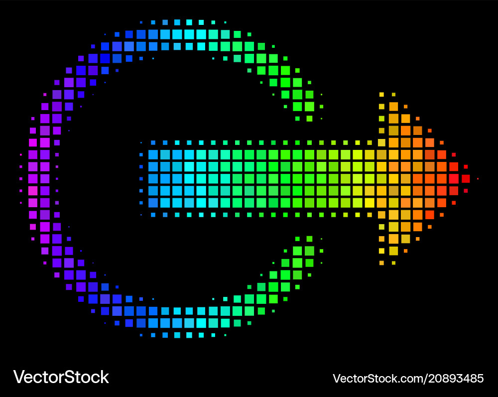 Spectral Arrow Direction Vector Images (over 850)
