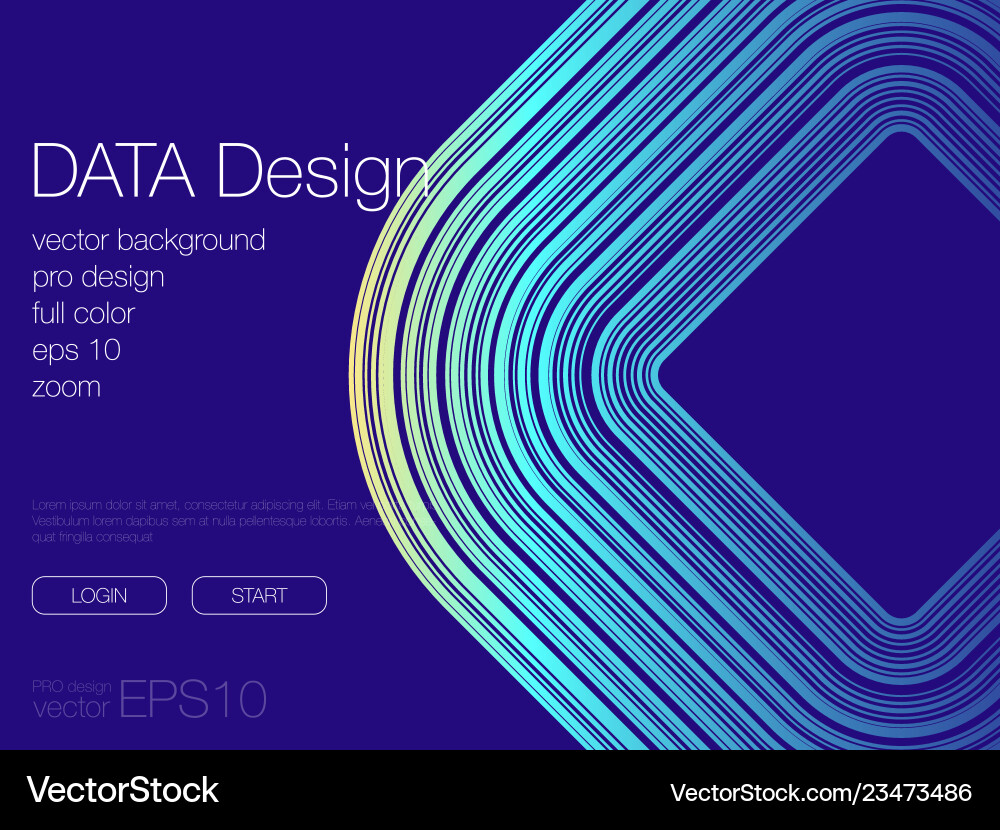 Abstract Blend Background - Vibrant Colors Vector Image