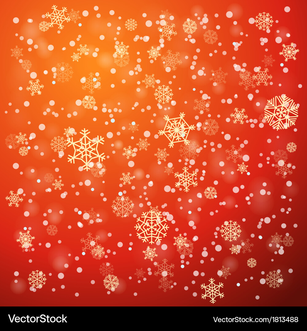 Snowfall Royalty Free Vector Image - VectorStock