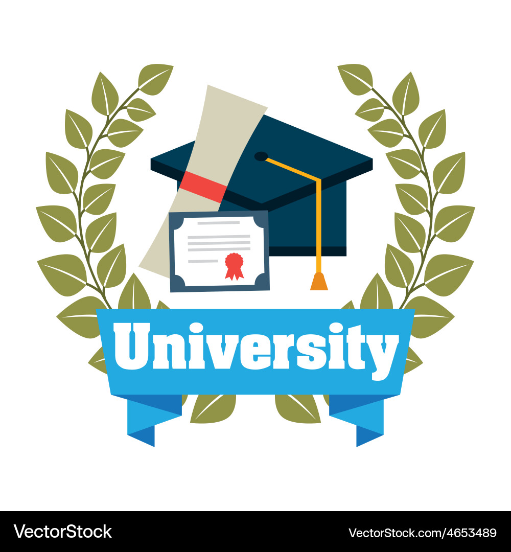 Academic Symbols Collection Royalty Free Vector Image
