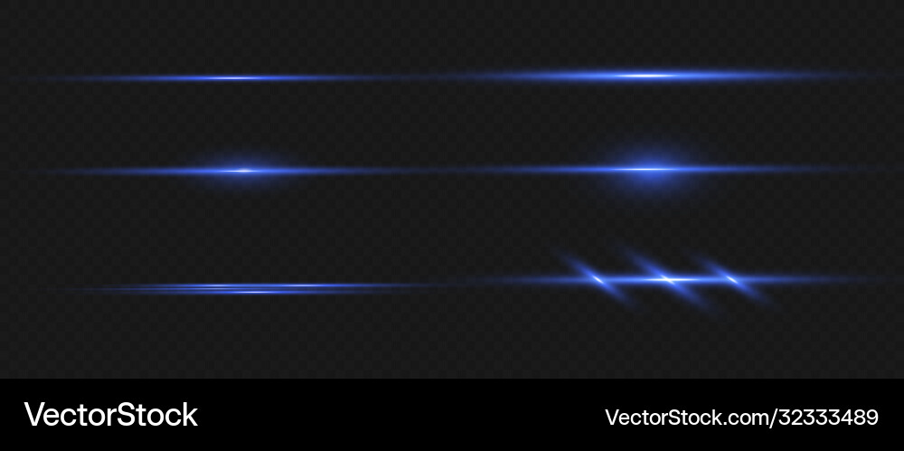 Blue horizontal line Royalty Free Vector Image
