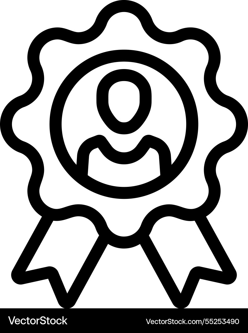 Best employee icon Royalty Free Vector Image - VectorStock