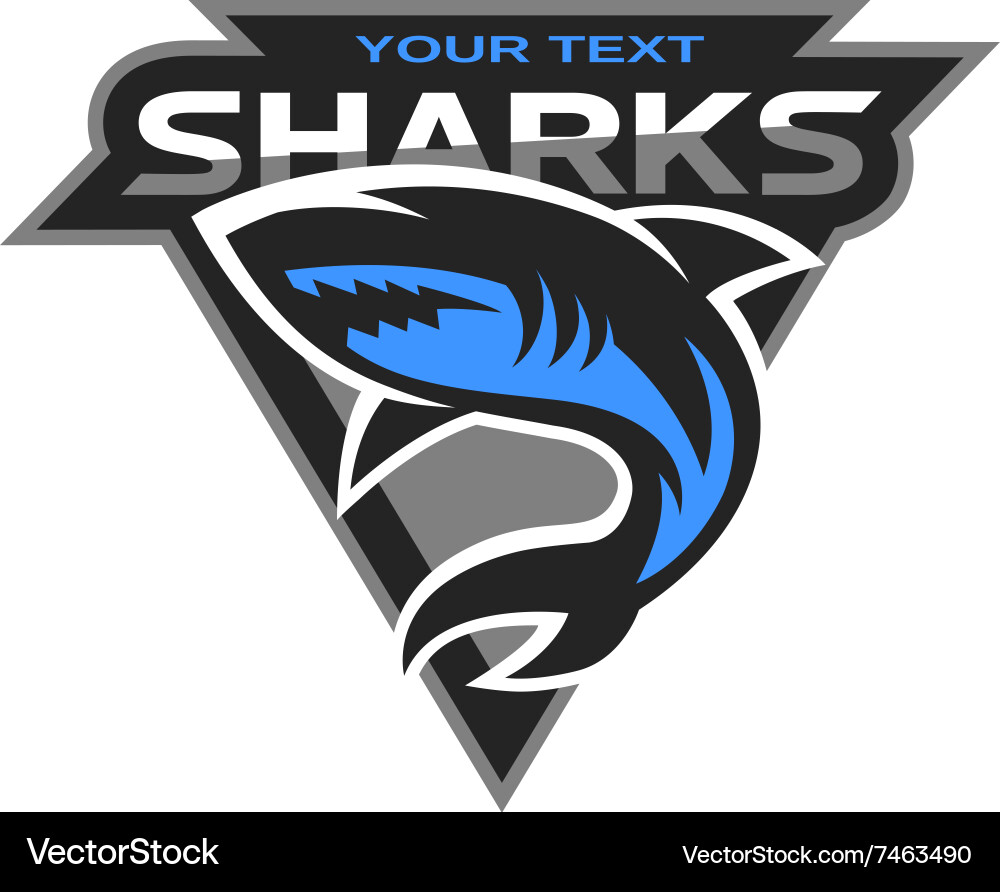 Shark Sports Team Logo