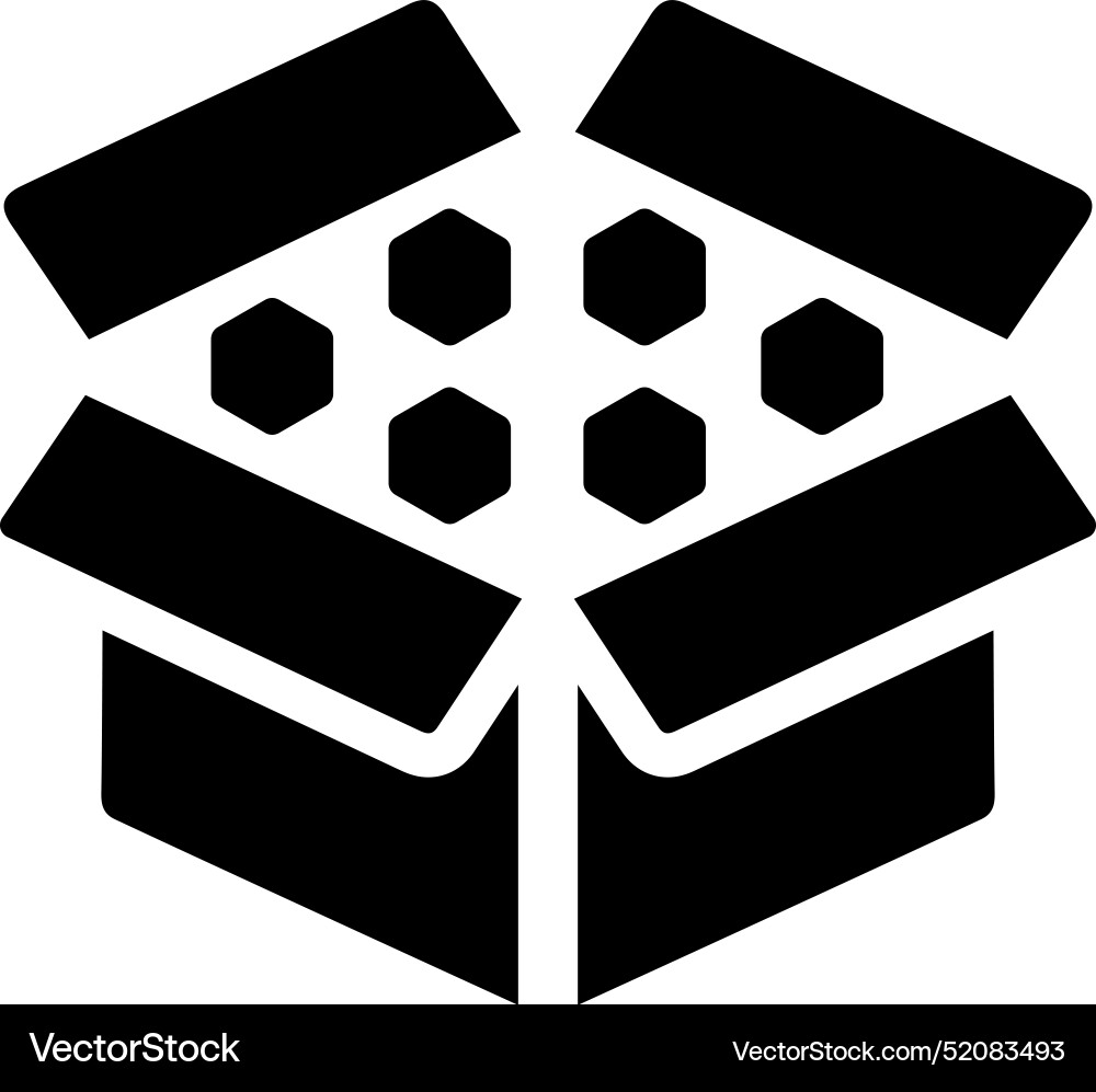 Packing shipping icon Royalty Free Vector Image