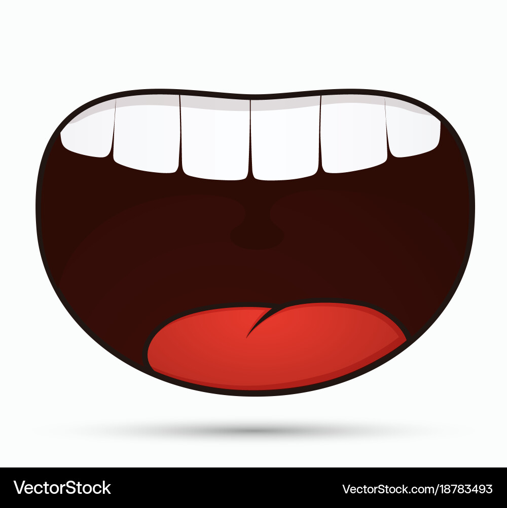 Sign smile on white background Royalty Free Vector Image