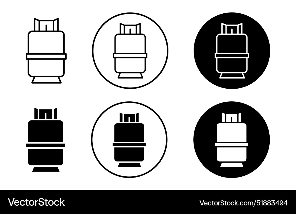 Lpg icon Royalty Free Vector Image - VectorStock