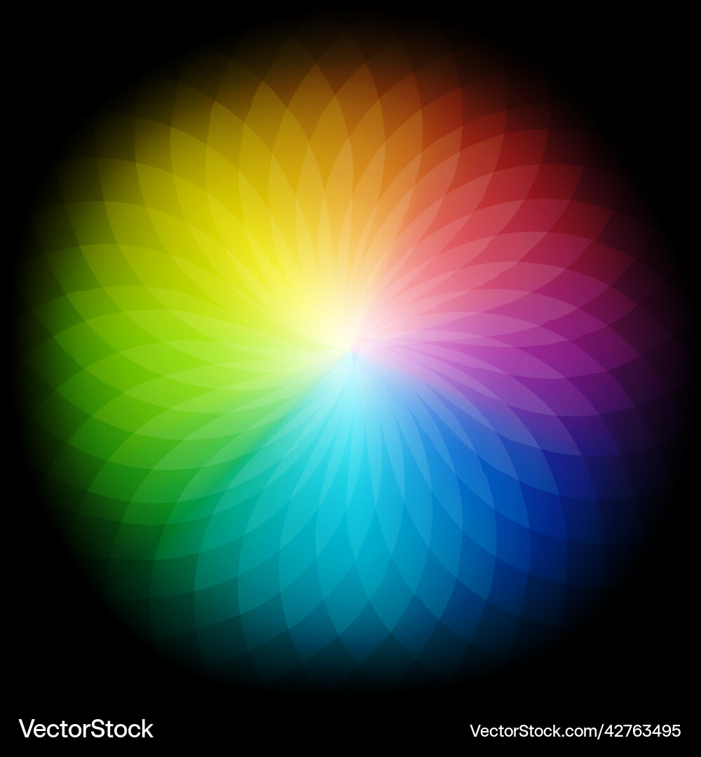 Multicolor selecting wheel Royalty Free Vector Image