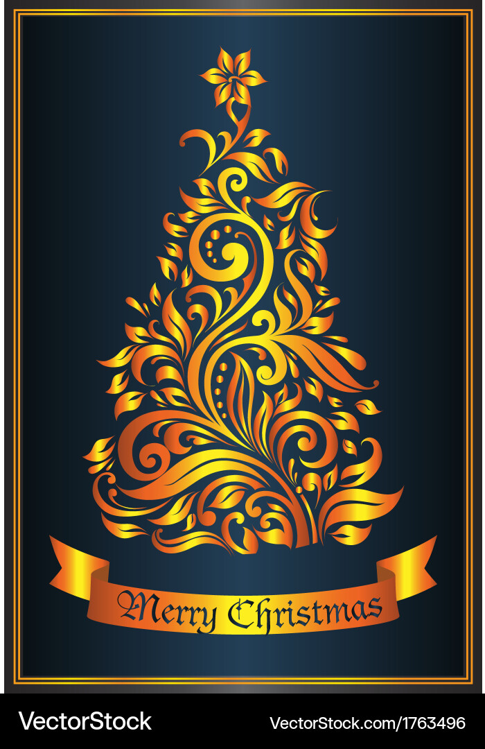 Flourishing tree Royalty Free Vector Image - VectorStock