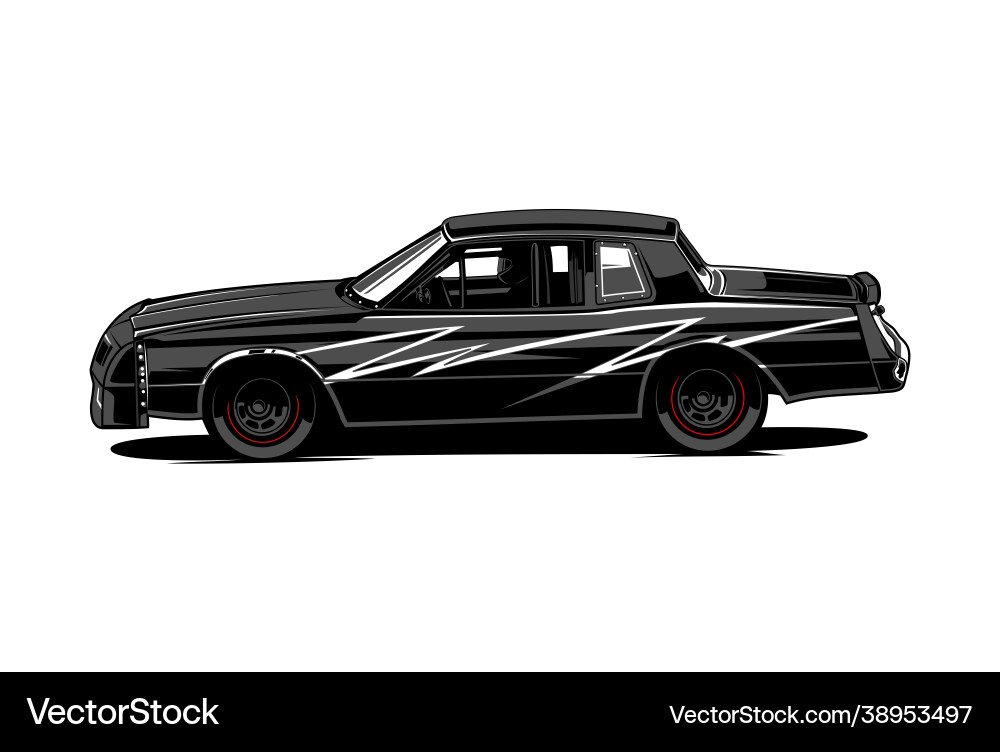 Stock car racing Royalty Free Vector Image - VectorStock