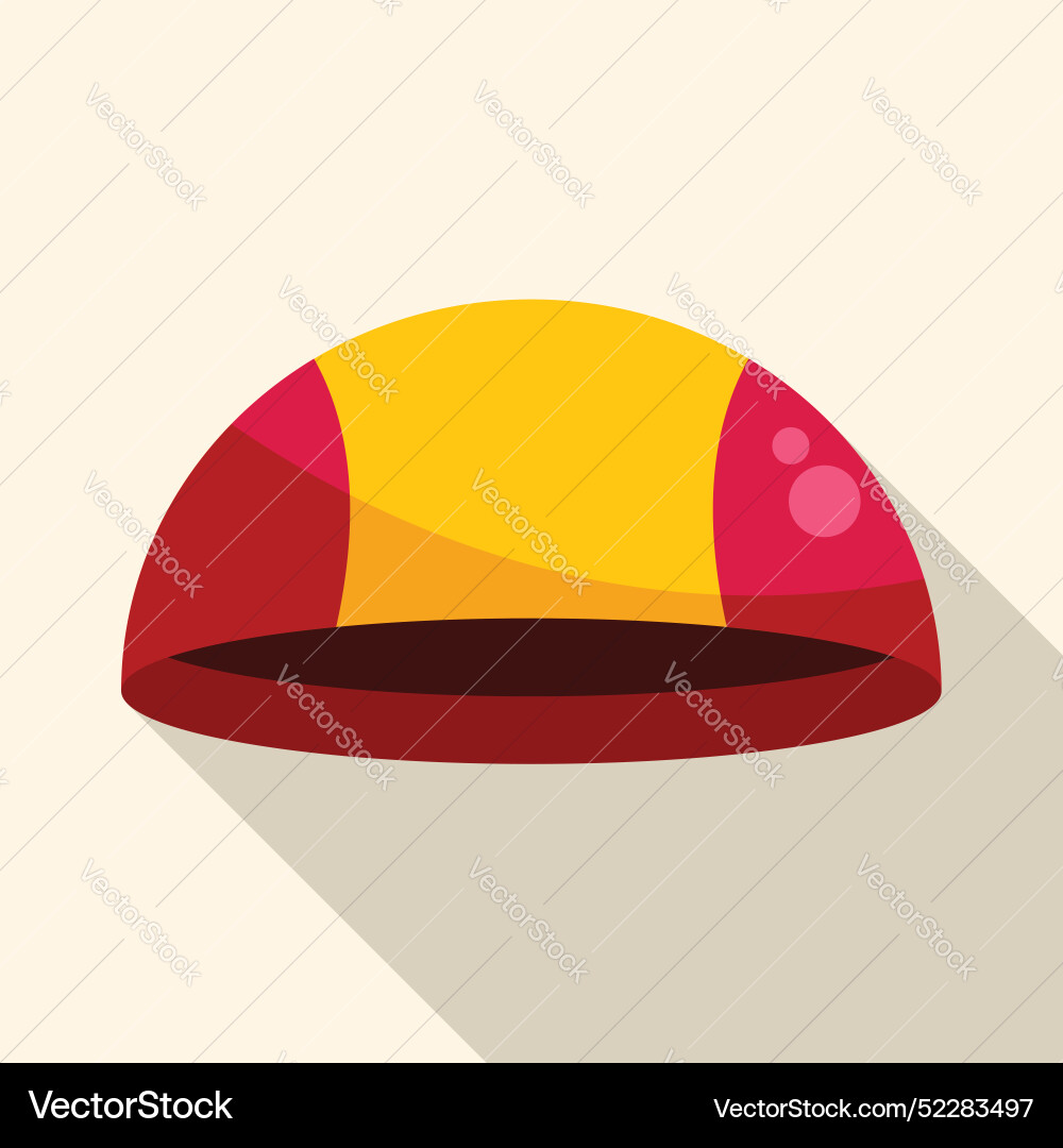 Swimming cap representing summer holidays Vector Image