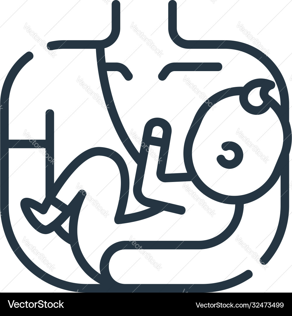 Breastfeeding Icon - Baby Feeding Royalty Free Vector Image