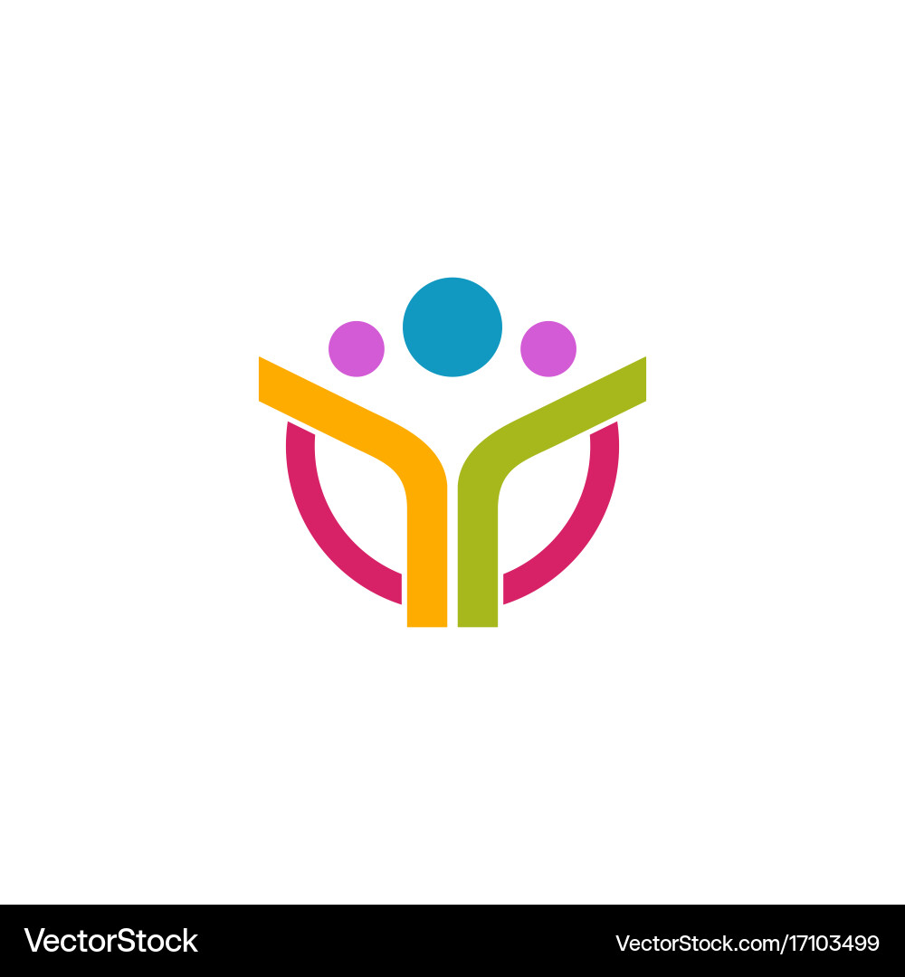 Leadership Abstract Logo - Concept Royalty Free Vector Image