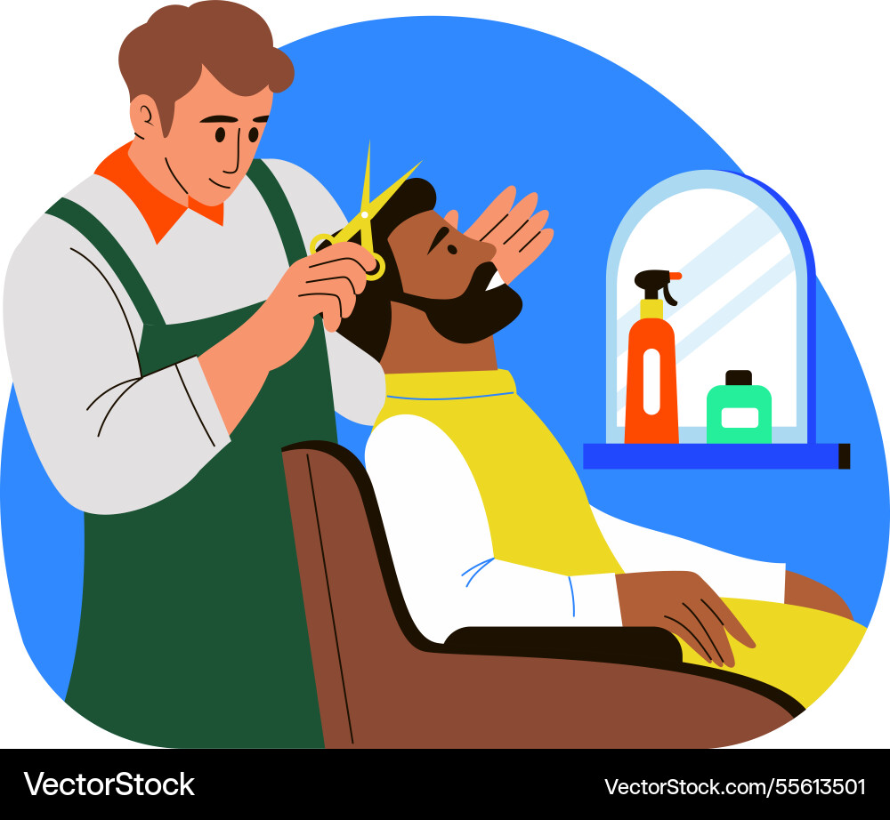Barber Royalty Free Vector Image - VectorStock