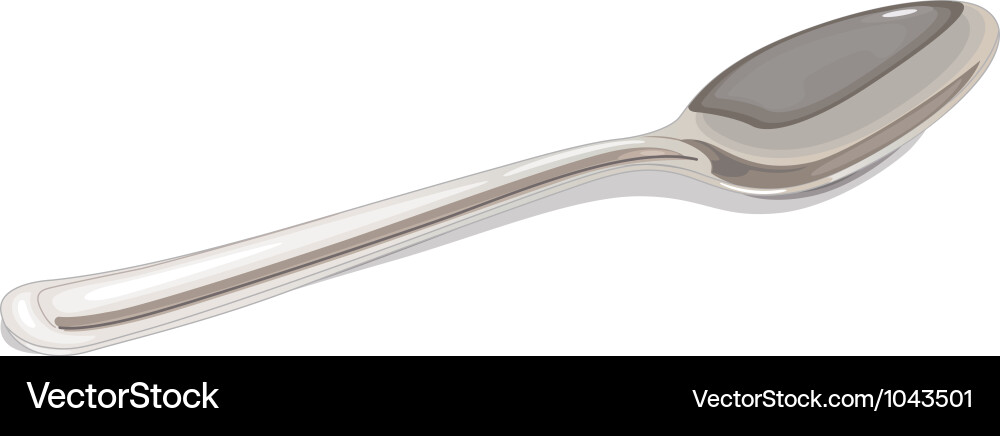Spoon Royalty Free Vector Image - VectorStock