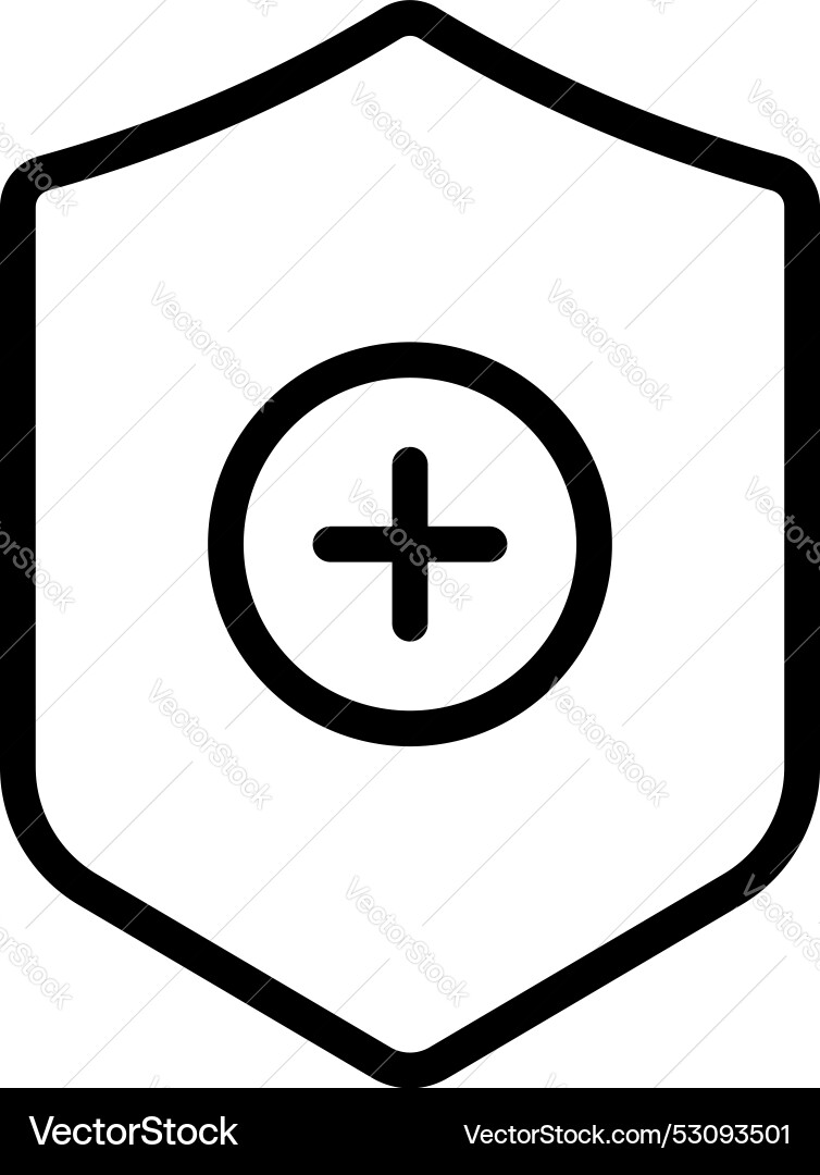 Verified shield icon perfect for security Vector Image