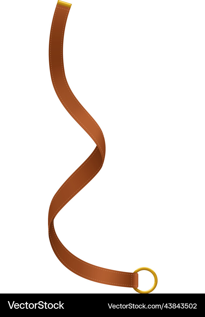 Realistic strap Royalty Free Vector Image - VectorStock