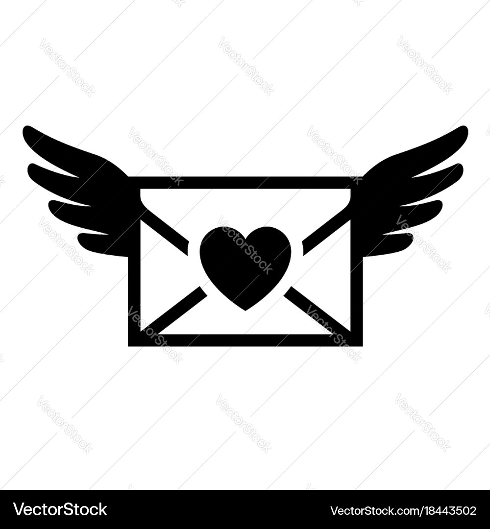 Romantic love symbol Royalty Free Vector Image