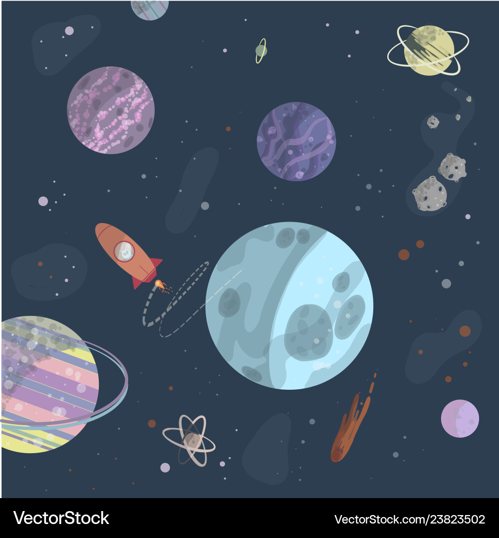 Space Royalty Free Vector Image - VectorStock
