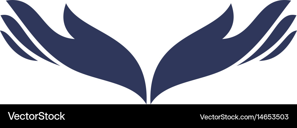 Abstract Hand Icon Royalty Free Vector Image - VectorStock