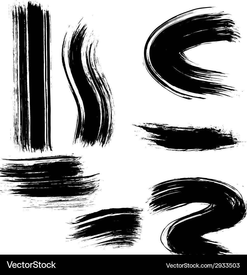 Grunge line Royalty Free Vector Image - VectorStock