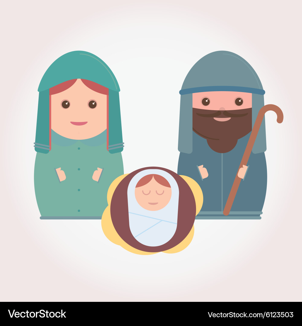 Nativity Royalty Free Vector Image - VectorStock