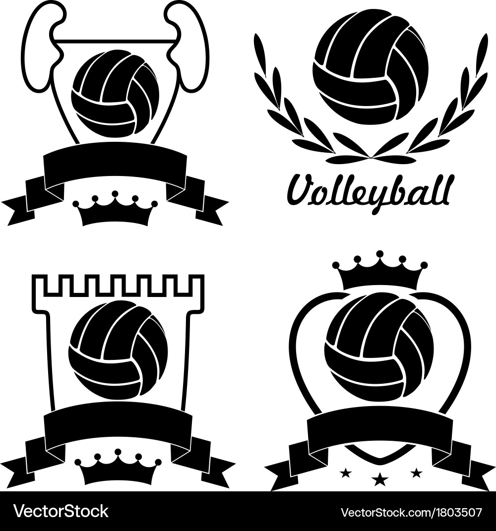 Volleyball Royalty Free Vector Image - VectorStock