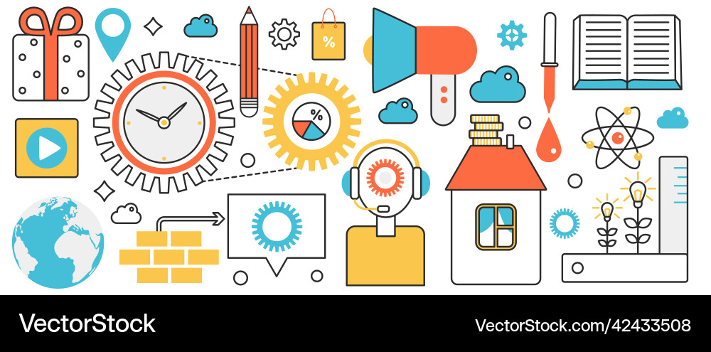 Growth in environmental awareness and safety Vector Image