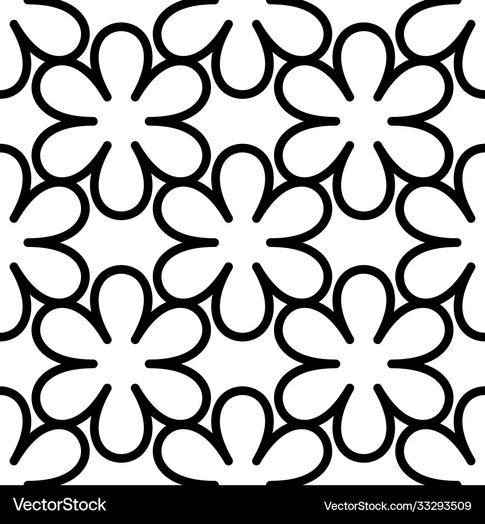 Circular flower decorative patterns Royalty Free Vector