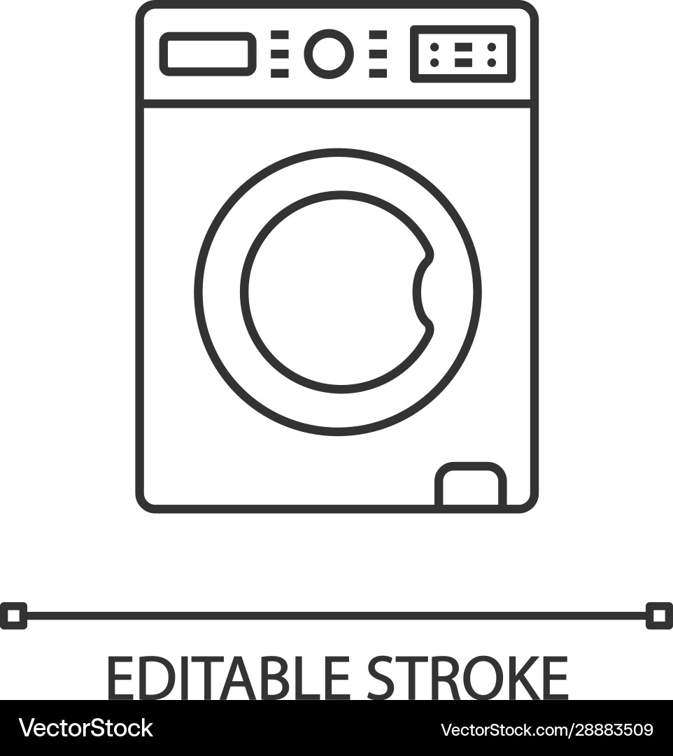 Washing Machine Icon Royalty Free Vector Image