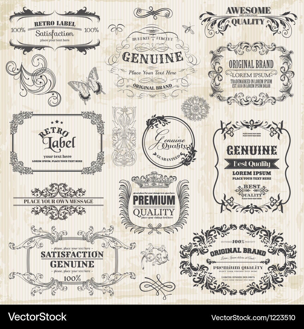 Ornate Decoration Vector Images (over 740,000)