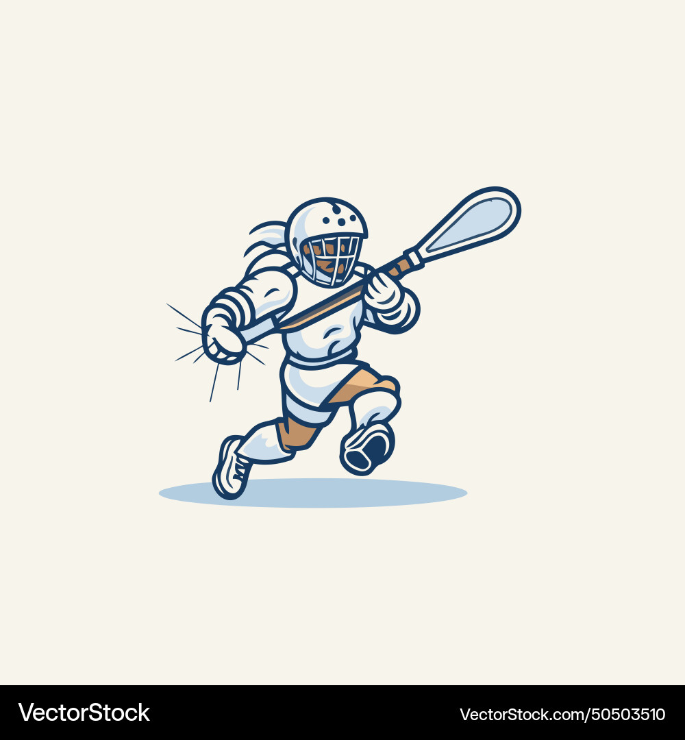 Cricket player running with bat and ball Vector Image