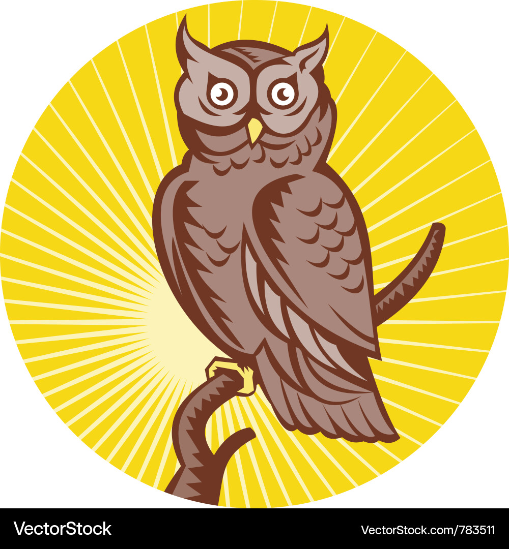 Great Horned Owl Vector Images (over 170)