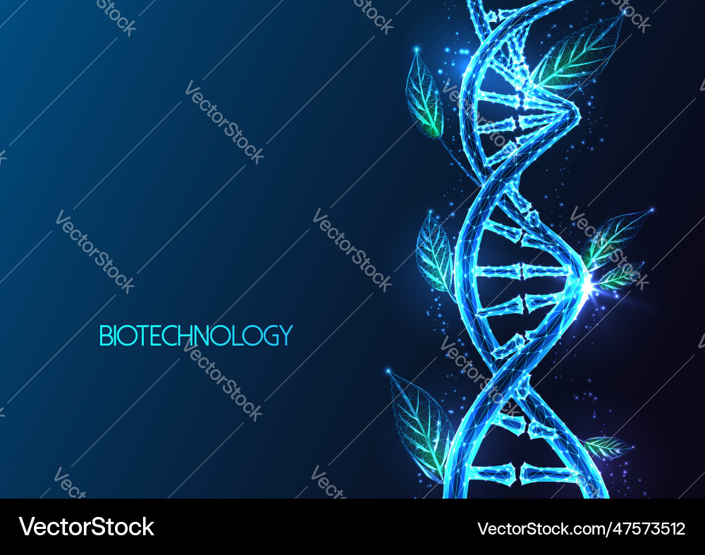 Biotechnology bioengineering sustainable Vector Image