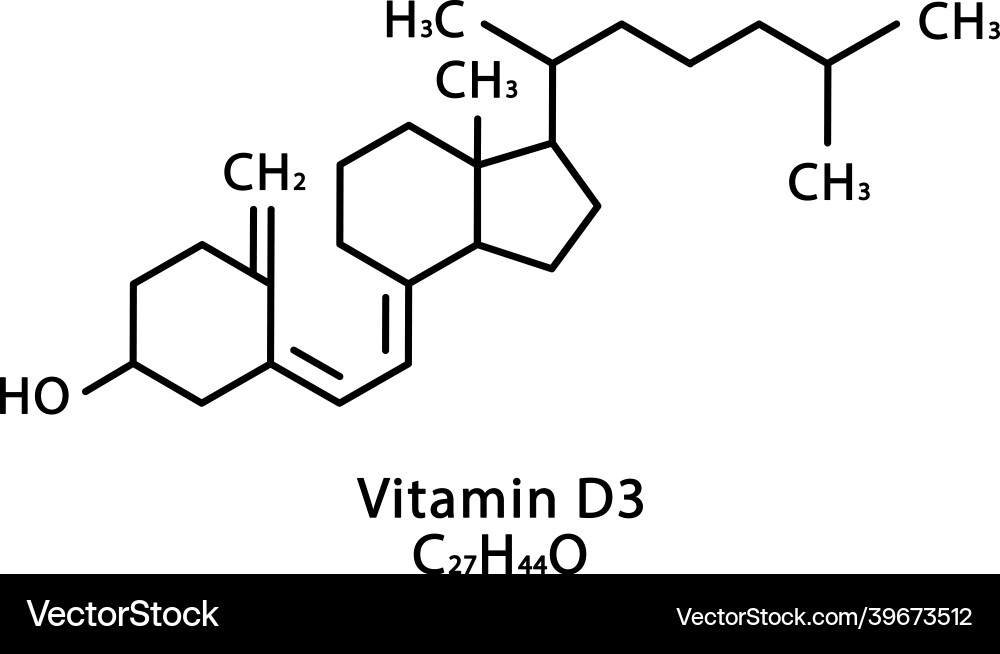 Vitamin D Structure Vector Images (over 110)