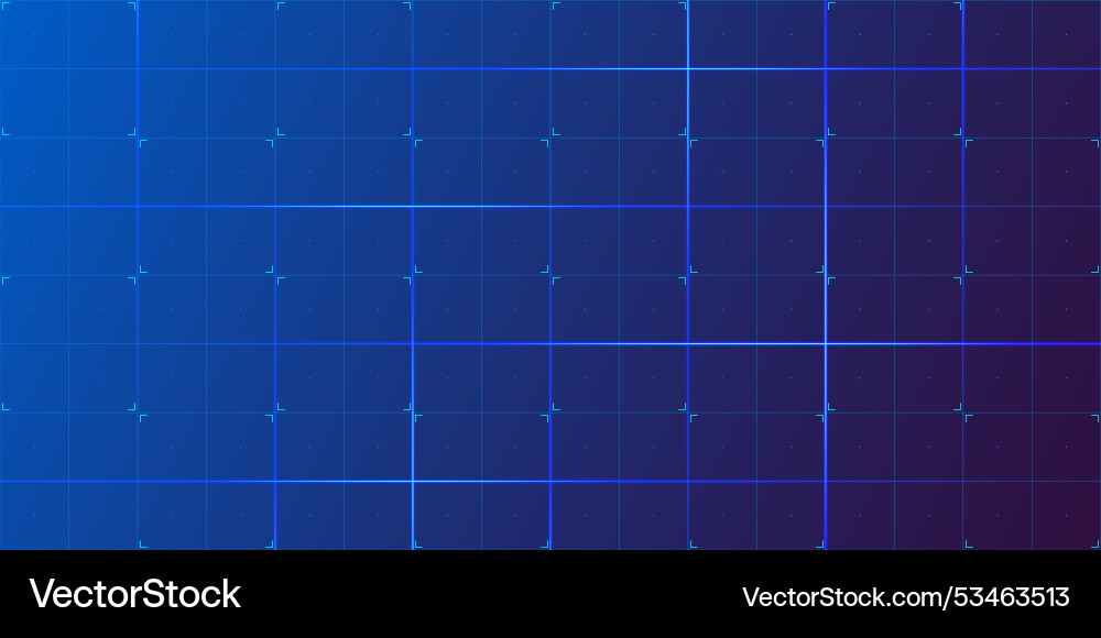 Digital Grid Technology Dashboard Royalty Free Vector Image